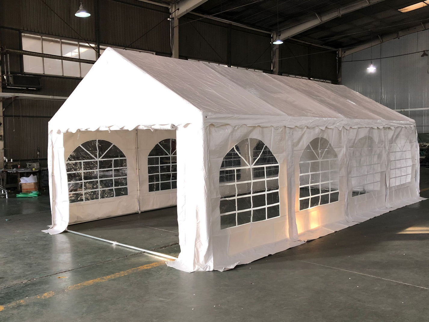 4x8m Premier Grade Heavy Duty Galvanized Frame PVC Fabric Party Tent M ...