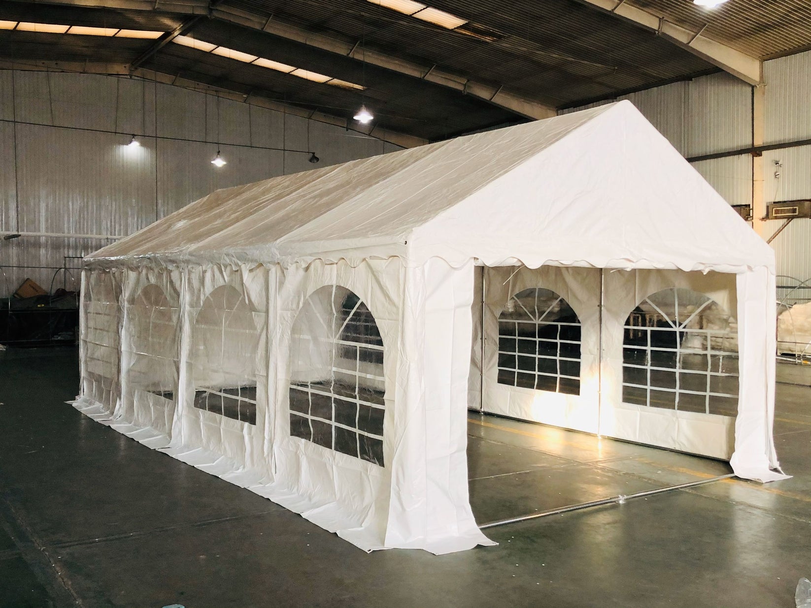 4x8m Premier Grade Heavy Duty Galvanized Frame PVC Fabric Party Tent M ...